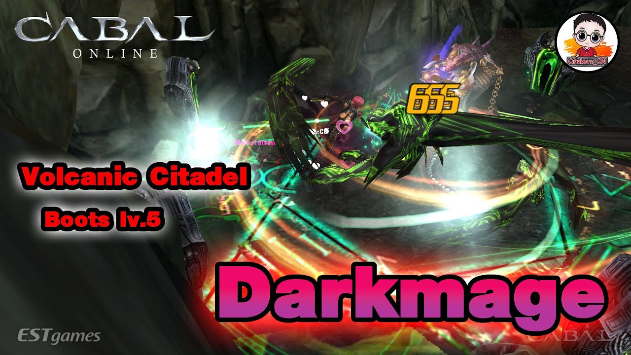 Damage Level UP!! Volcanic Citadel [Boots lv.5] | CABAL EXTREME - YouTube