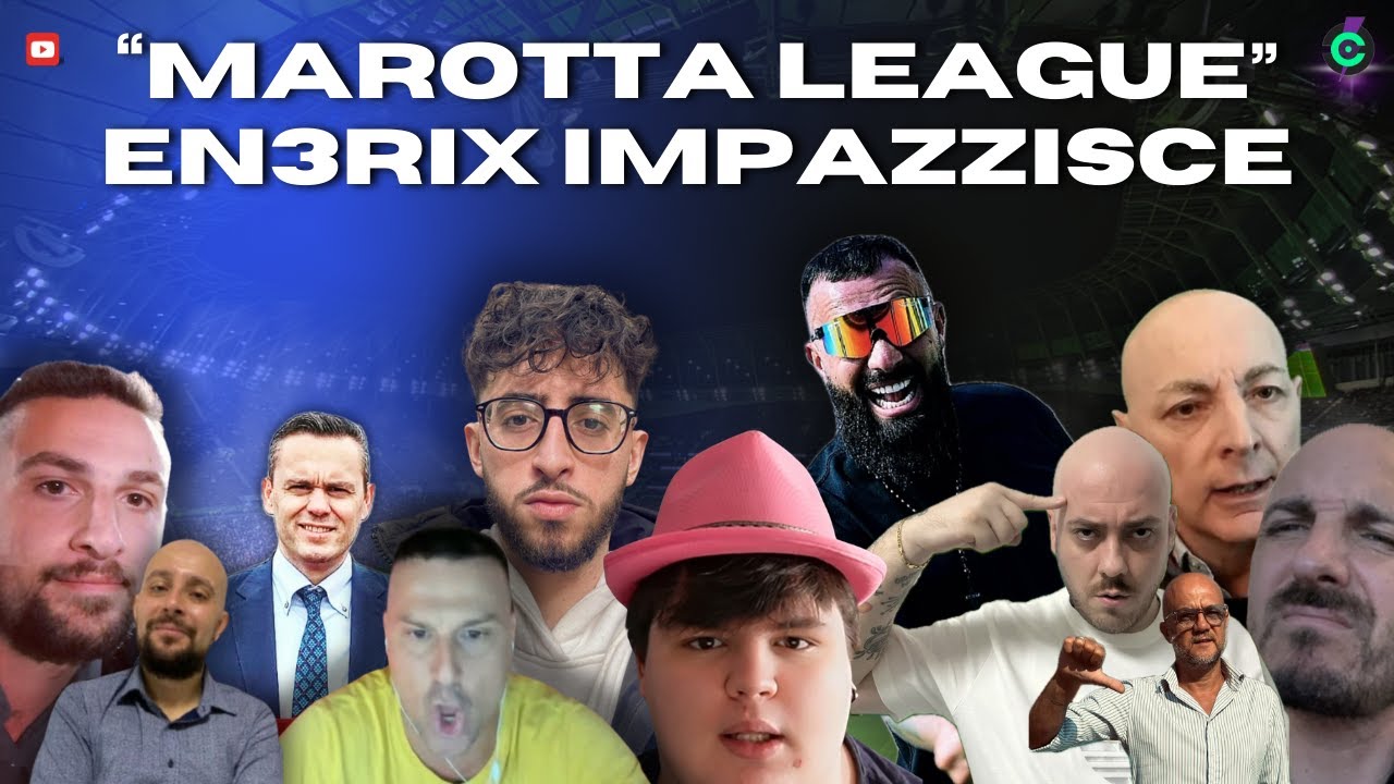 "NON E' PIU CALCIO" EN3RIX CONTRO GLI ARBITRI! SCANDALO O MAROTTA ...