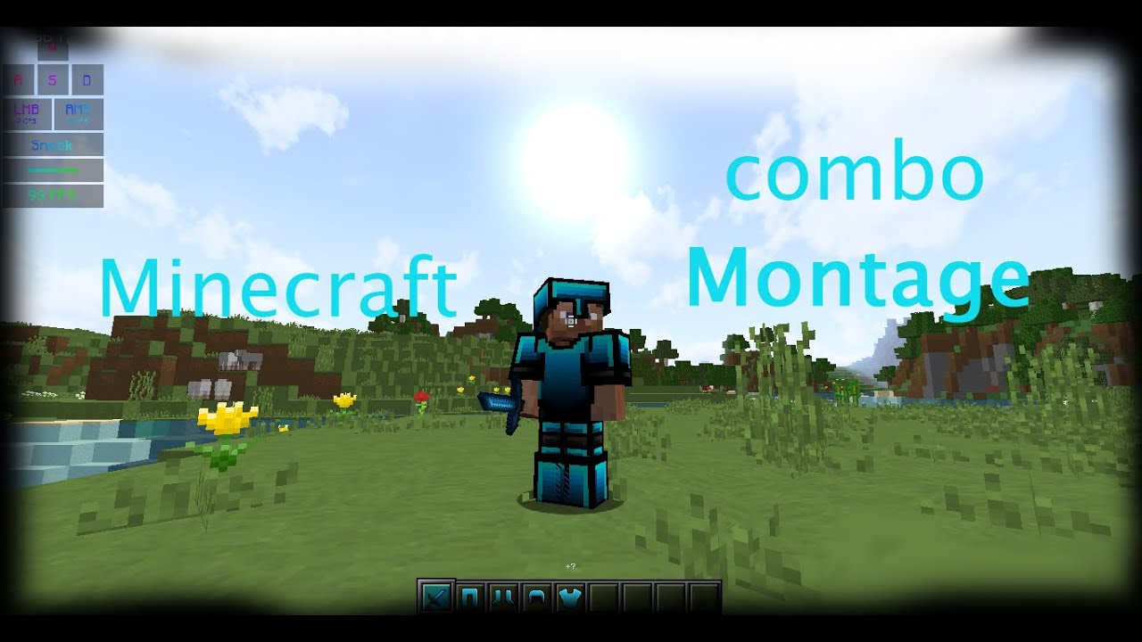 Minecraft Combo Montage pt:2 - YouTube