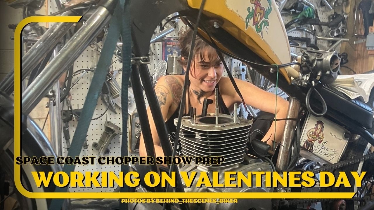 HAPPY VALENTINES DAY- GARAGE DAY BEFORE THE SPACE COAST CHOPPER ...