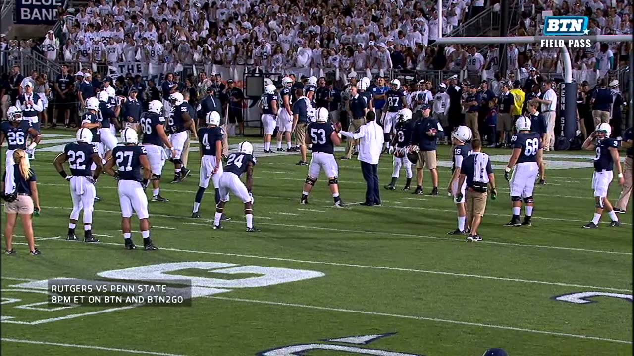 Field Pass - Rutgers at Penn State - YouTube