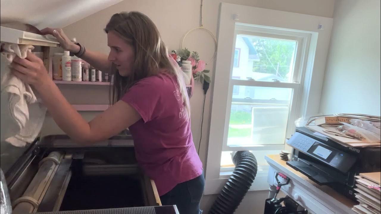 How to properly clean your glowforge step 1 - YouTube