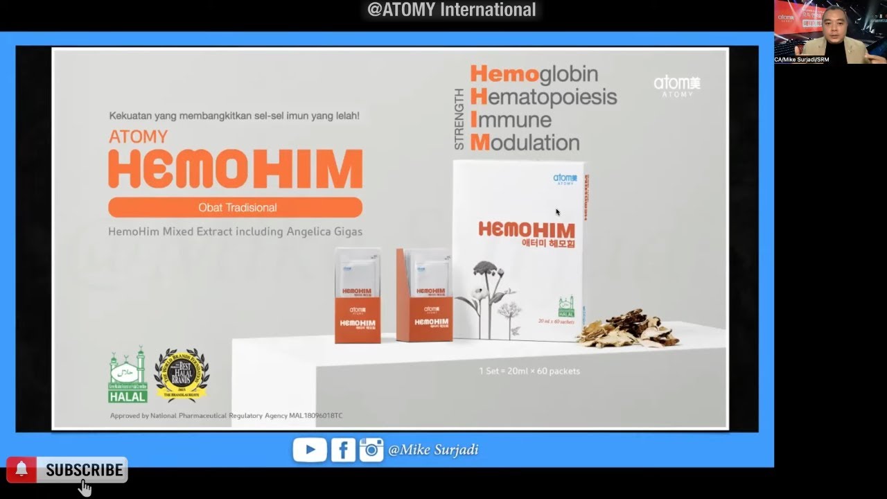 Everything About HemoHIM (Bahasa Indonesia) | SRM Mike Surjadi 🇨🇦 - YouTube