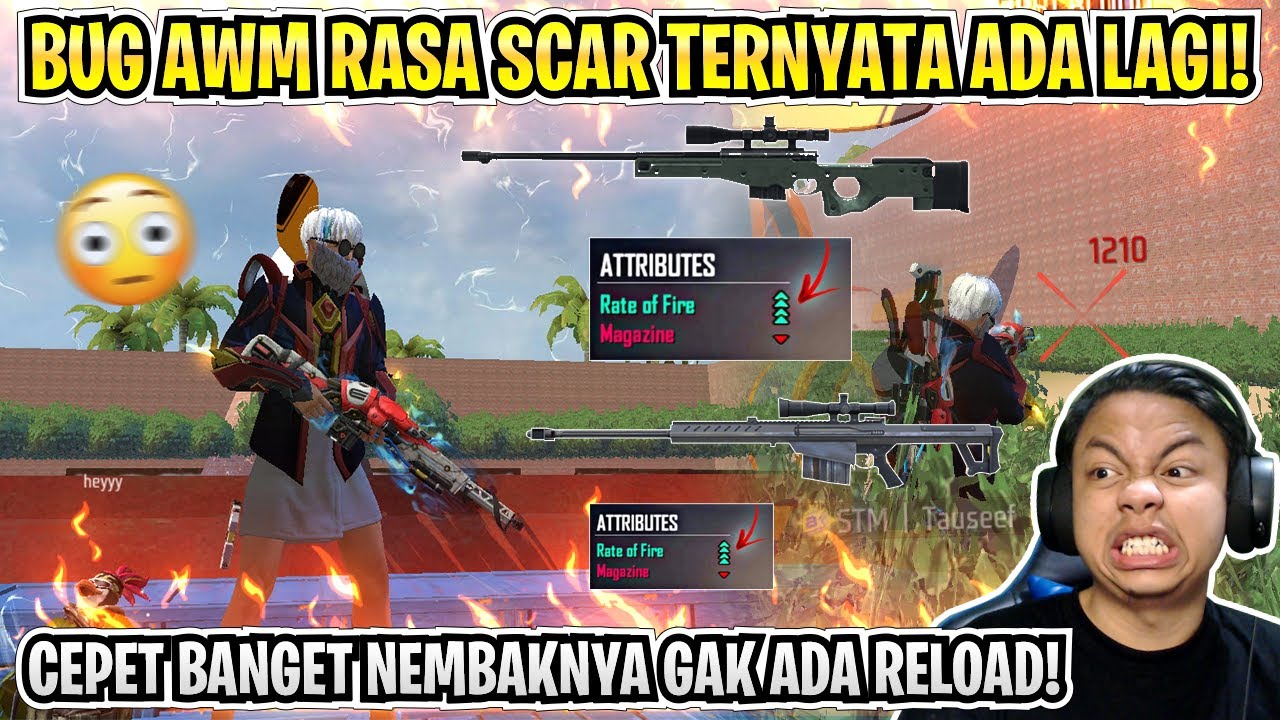 BUG AWM RASA SCAR TERNYATA ADA LAGI! MUSUH AUTO KENA MENTAL SEKETIKA! - YouTube