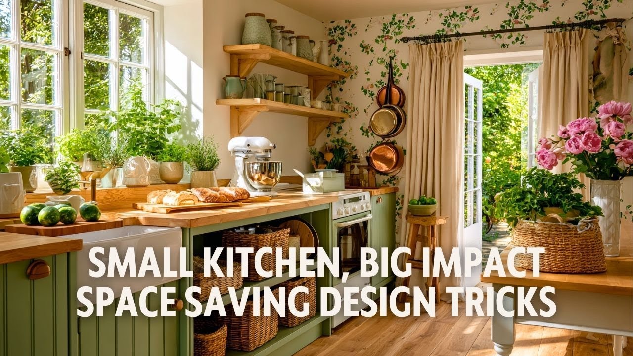 Small Kitchen, Big Impact Space Saving Design Tricks That Work - YouTube