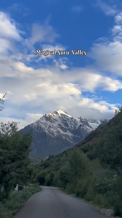 Kargil In Winter & Summer Ft. Suru Valley 🏔️ #ladakh #shorts - YouTube