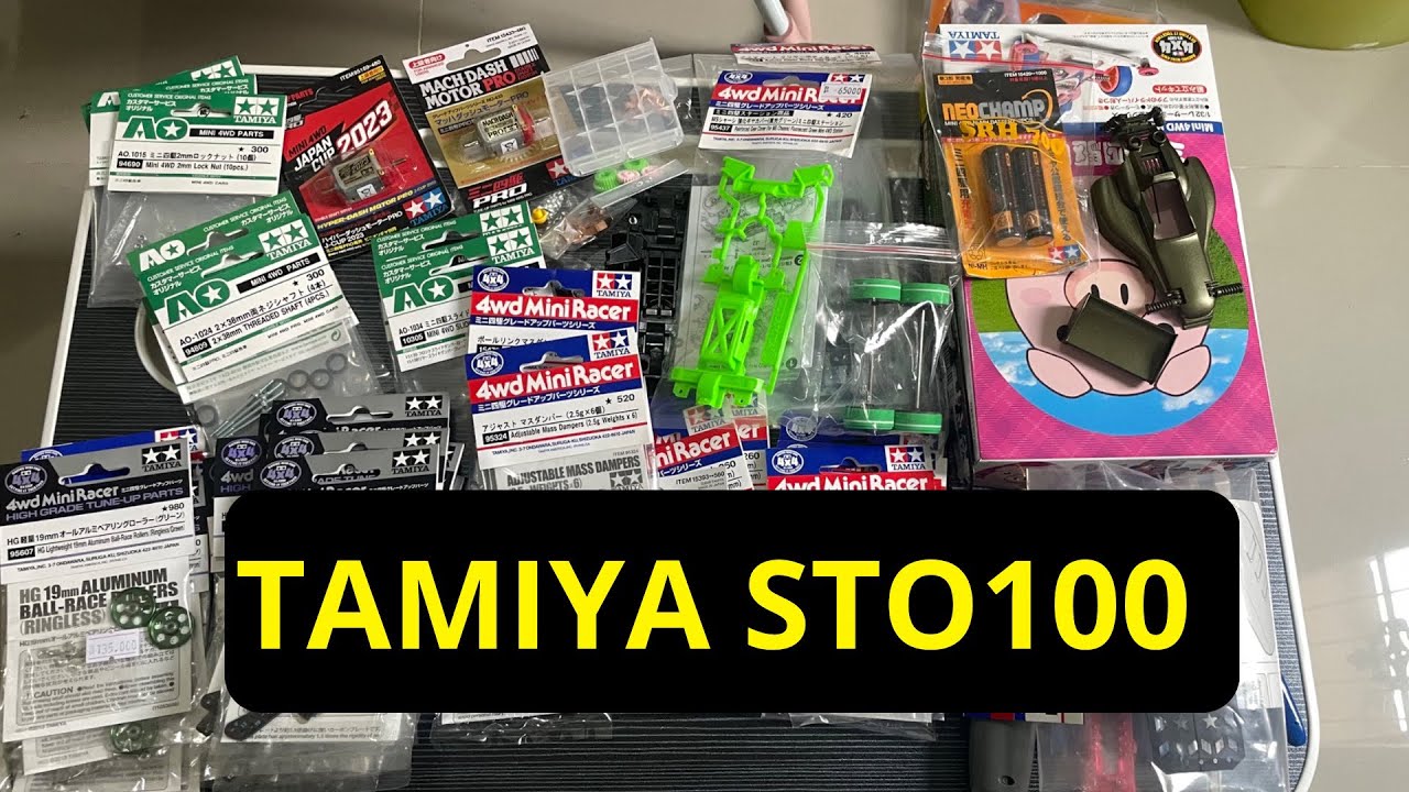 Bahan Untuk Merakit Tamiya STO 100 - YouTube