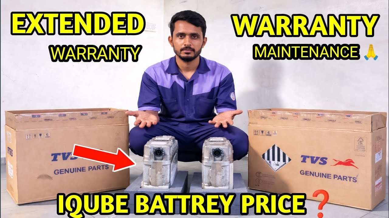 Tvs iqube battery price🔋Extended Warranty & Maintenance Price Full ...