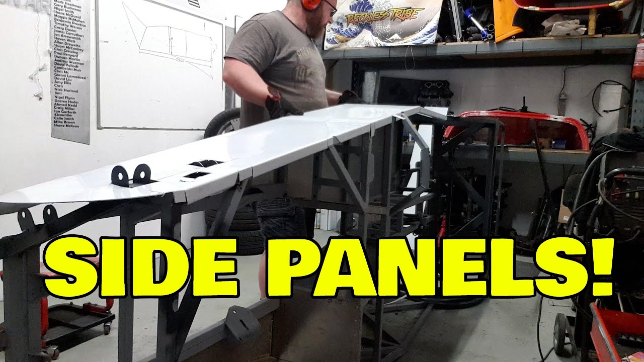 SIDE PANEL FUN!! Locost 7 Kit Car FULL BUILD!! - Episode 45 - (Project ...