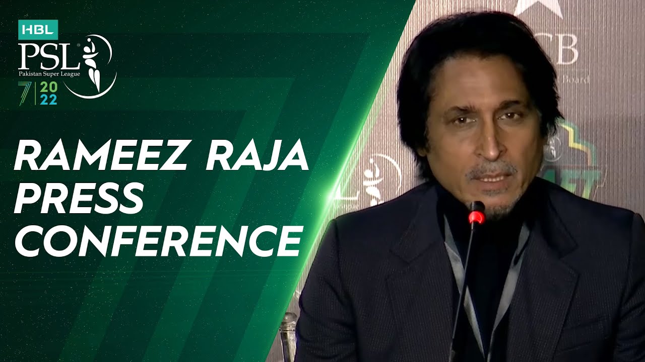 Rameez Raja Press Conference | HBLPSL 7 - YouTube