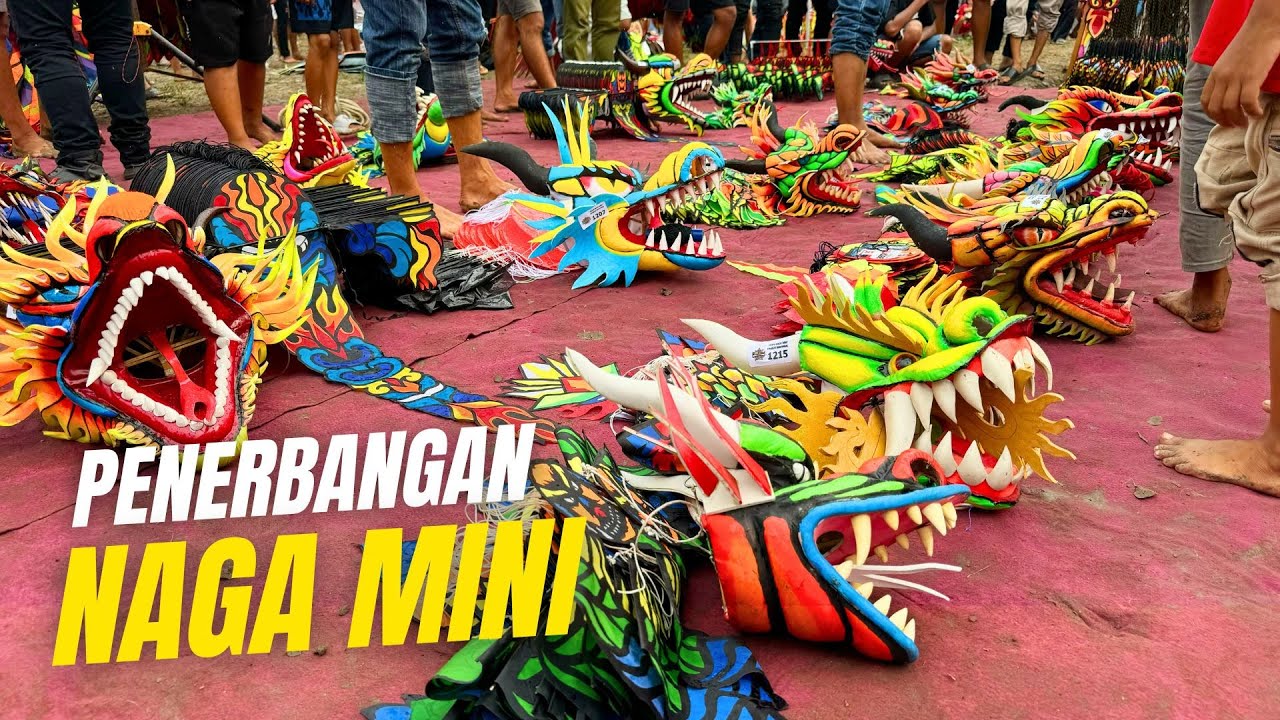Full Video! Layangan Naga Mini di Festival Layang Layang Dohoagung 2025 ...