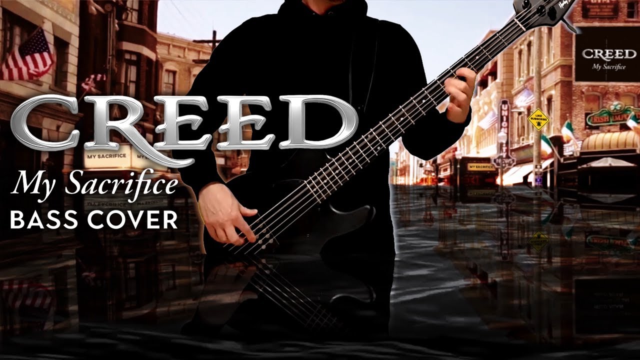 Creed - My Sacrifice - Bass Cover with Tabs #creed #mysacrifice #bass ...