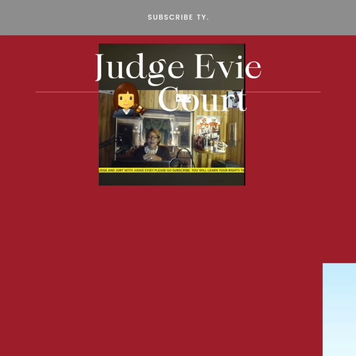JUDGE EVIE 👩‍⚖️ COURT WHO'S ON THE DOCKET FOR 2024? - YouTube