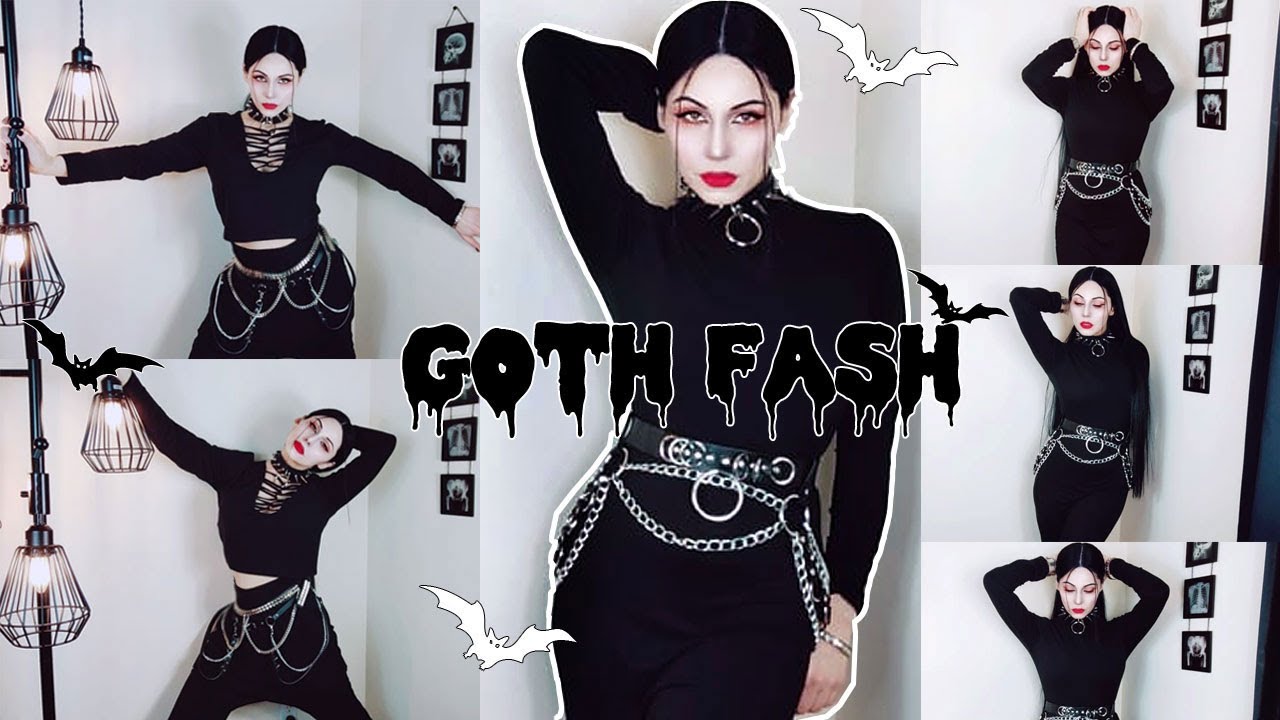 Goth Girl Walks Into A Thrift Store - YouTube