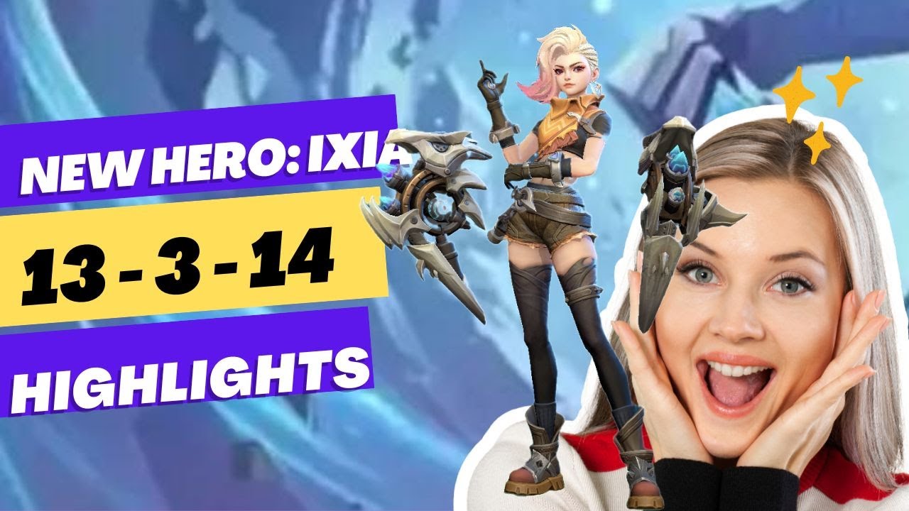 IXIA HERO HIGHLIGHTS AND BEST BUILD!! #mlbb #newhero #ixiamlbb - YouTube