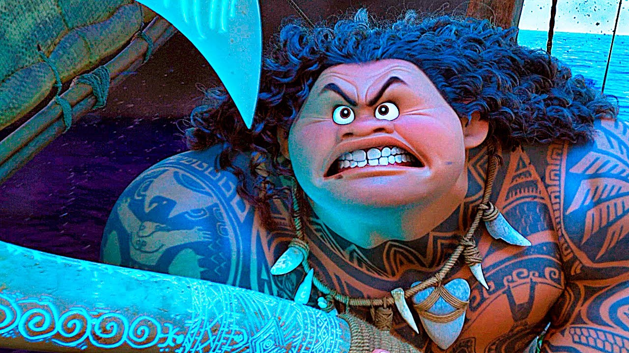 Moana 1 & 2 | Opening Scenes Recap | Maui Steals The Heart Of Te Fiti ...