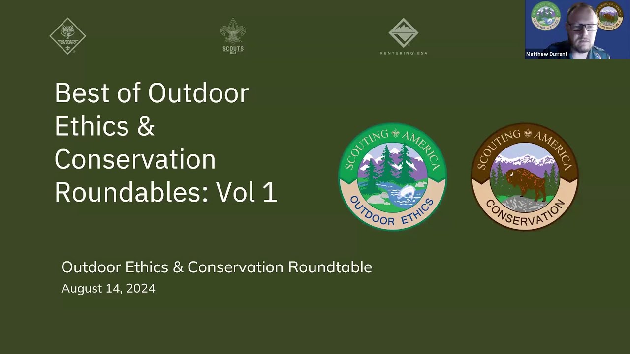 August 2024 Roundtable--Best of Outdoor Ethics & Conservation Roundtables - YouTube