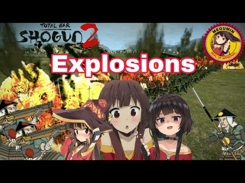Fire Rockets Explosions Destroys Yari Ashigaru - Total War Shogun 2 ...