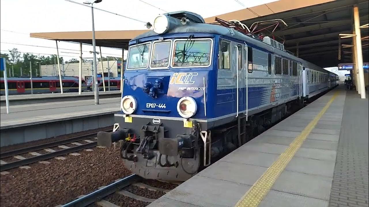 Odjazd TLK Chemik z stacji Łódź Widzew - YouTube