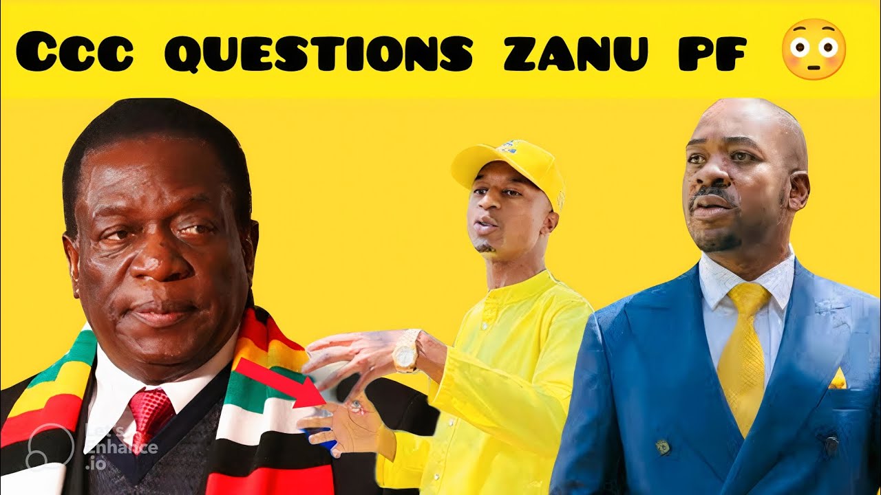 CCC FINALLY EXPOSES ZANU PF CHABVONDOKA HONAI 😳 - YouTube