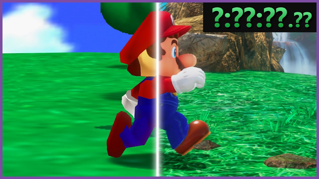 Mario 64 Speedrunner tries Speedrunning Mario Odyssey for the First ...