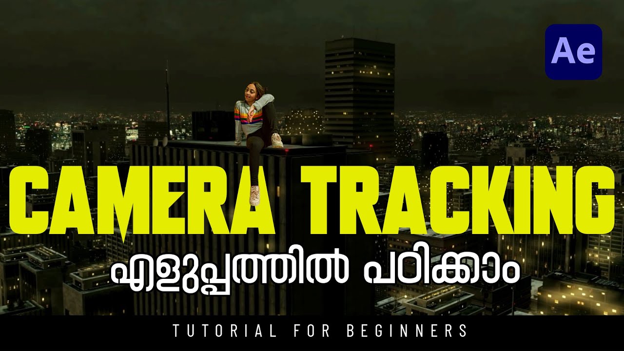 After Effects Tutorial: Learn 3D Camera Tracking | Track camera movement | Malayalam Tutorial ...