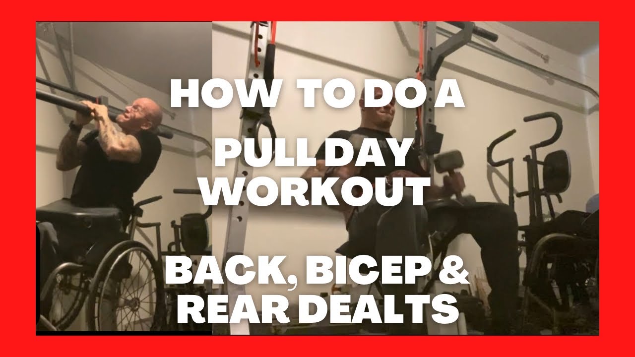 How to do a pull day workout - Back, biceps & rear dealts - YouTube
