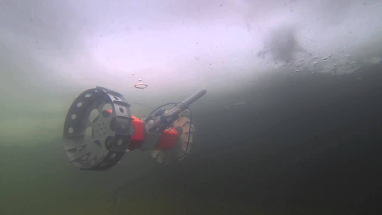 Buoyant Rover for Under Ice Europa Ocean Exploration NASA video - YouTube
