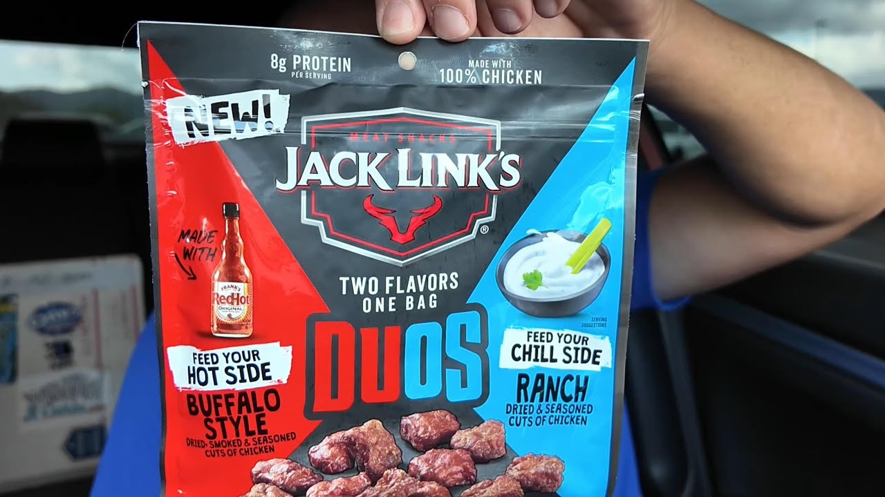 Jack Link's Chicken Bites DUOs Frank's RedHot Buffalo Style & Ranch ...