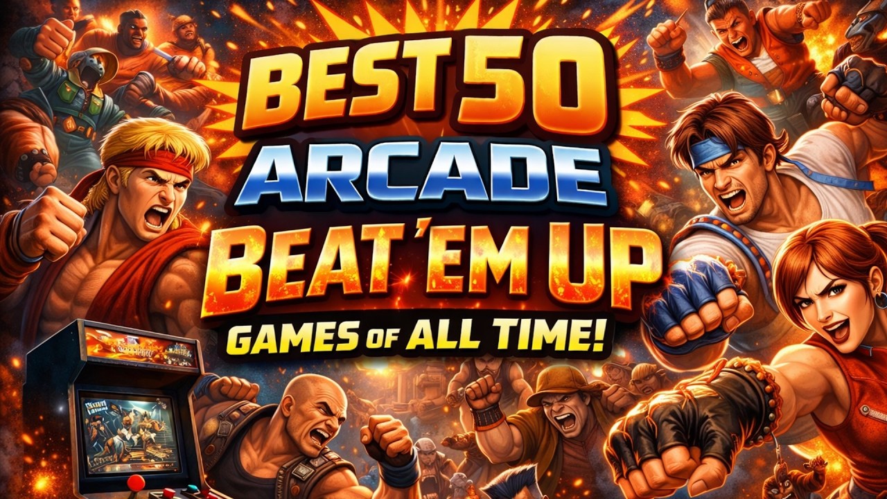 Top 50 Best Mame Arcade Beat 'em up Games Of All Time | All Time Best ...