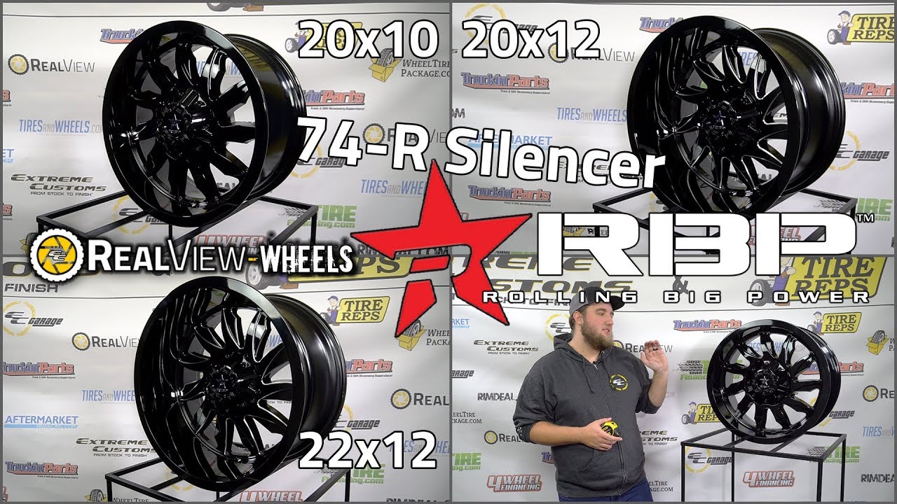 RealView - Rolling Big Power 74-R Silencer | Gloss Black & Gloss Black ...