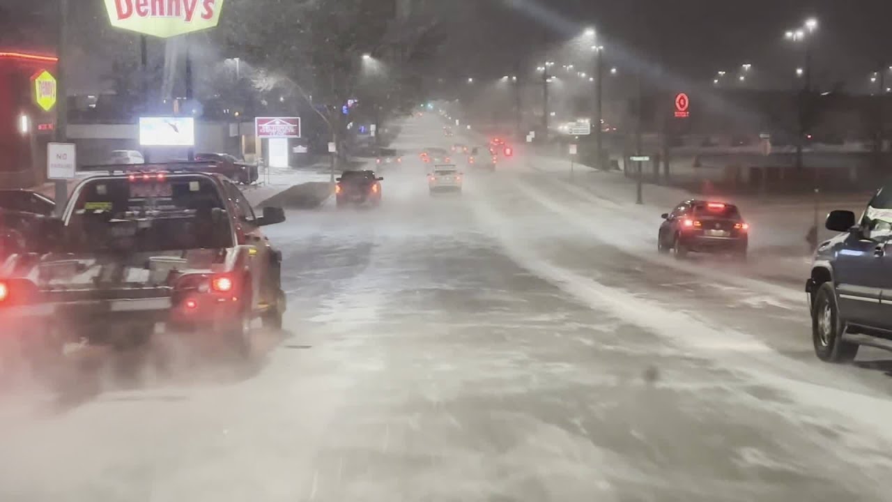 Winter clipper night video 4 - YouTube