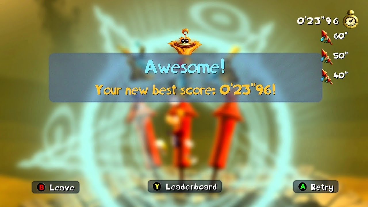 [Xbox WR] Rayman Legends | 1-5 Quick Sand in 23"96 - YouTube