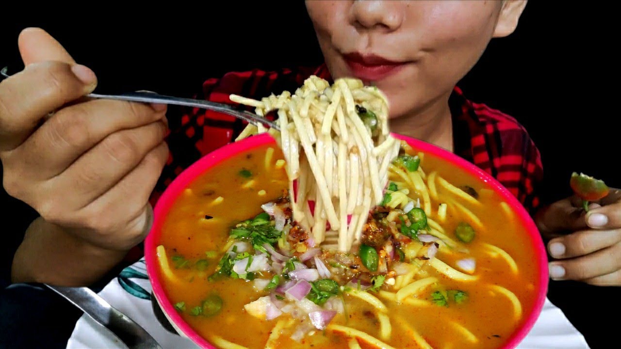 EATING BIG BOWL THUKPA MUKBANG||NEPALI🇳🇵MUKBANG - YouTube
