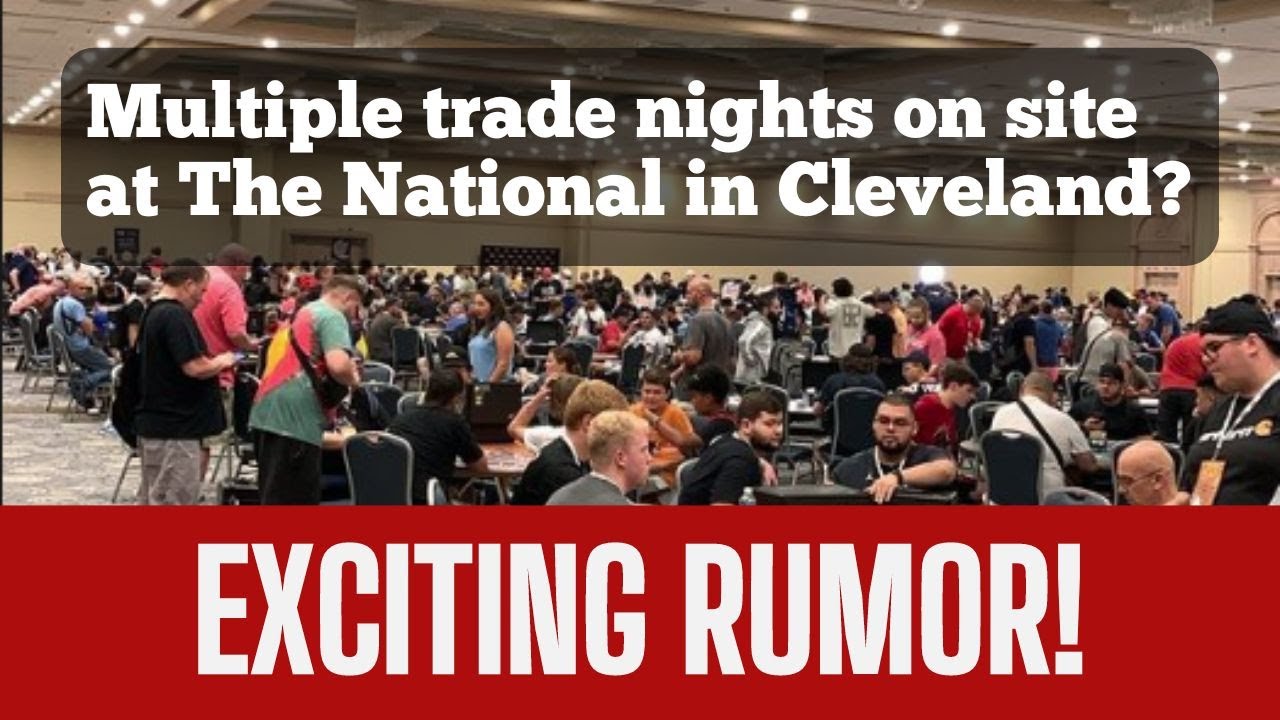 More than one official trade night could be happening at The National ...