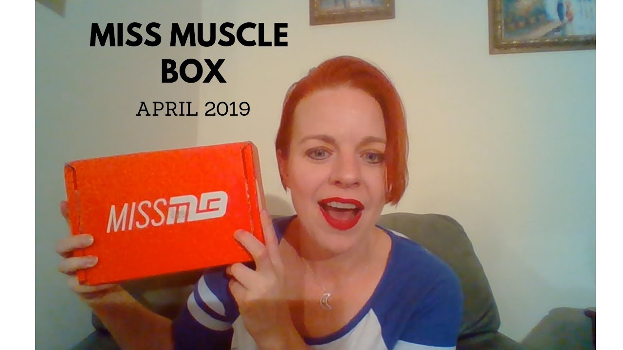 Miss Muscle Box///April 2019///Try On - YouTube