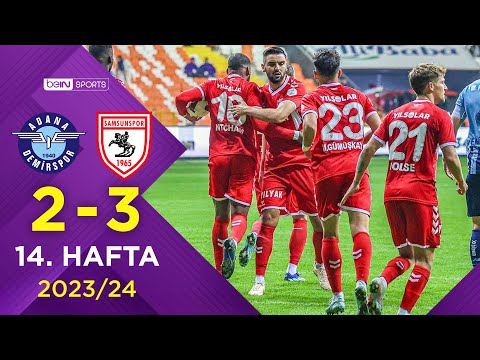 Yukatel Adana Demirspor (2-3) Yılport Samsunspor | 14. Hafta - Trendyol Süper Lig 2023/2024