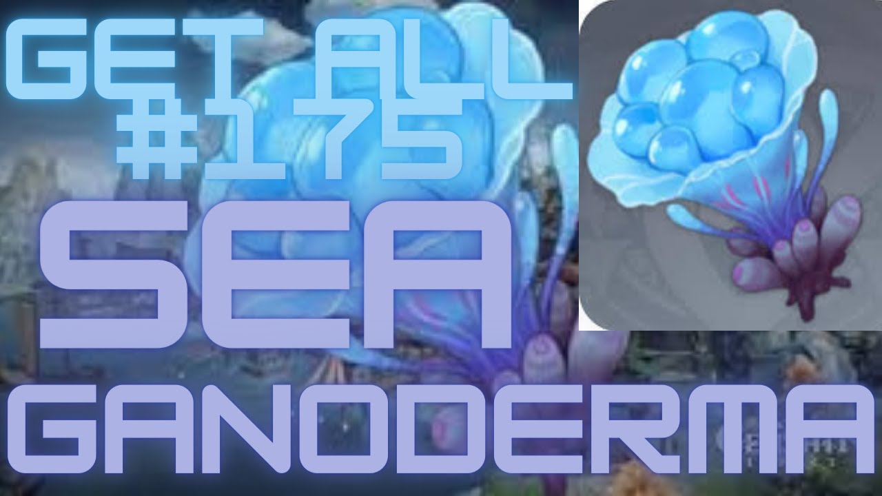 How Get All #175 Sea Ganoderma Locations - Farming Route : Genshin ...