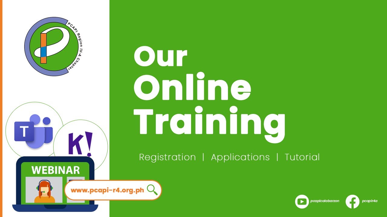 PCAPI R4-A Online Training - Introduction - YouTube