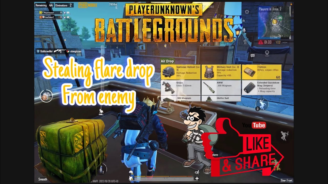 How to steal flare drop from enemy🤣 - YouTube