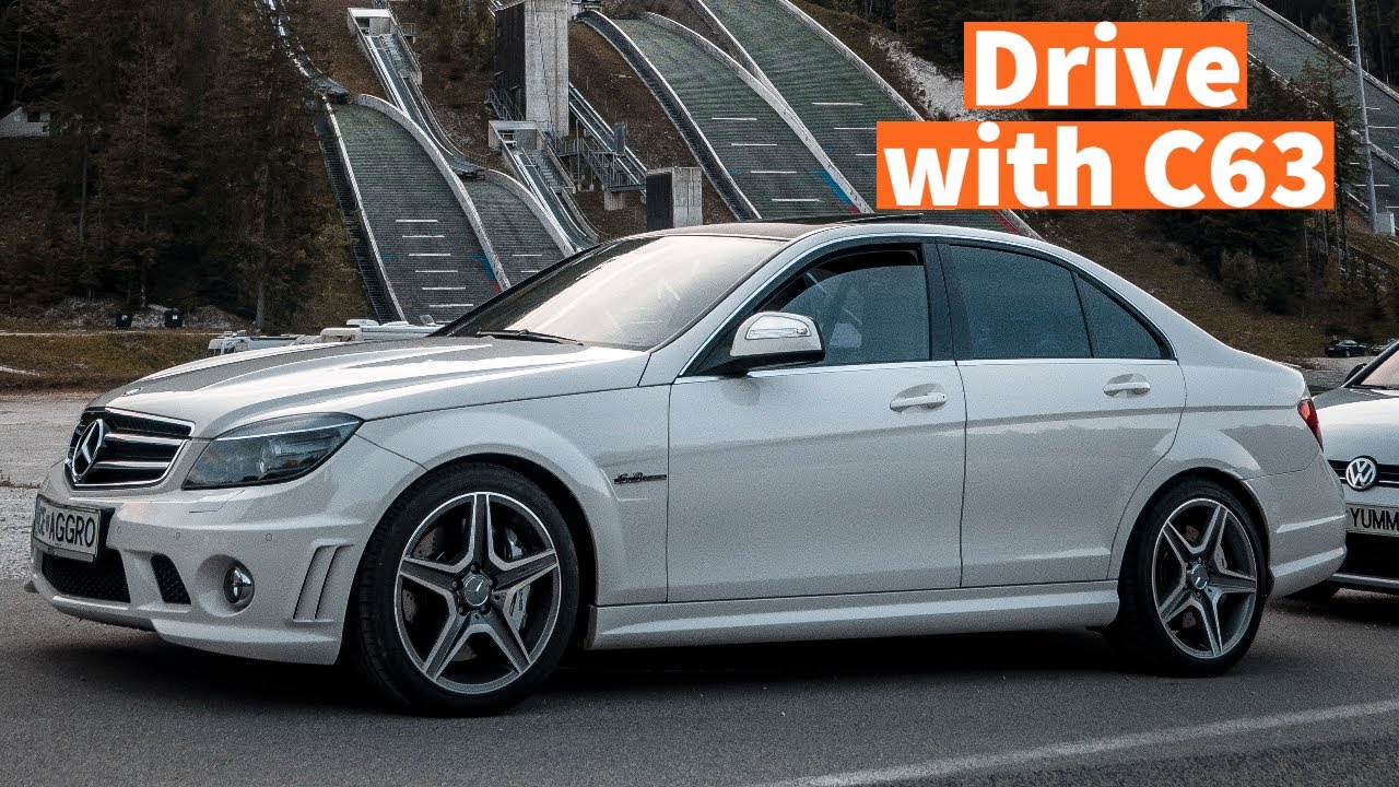 Sunday drive with C63 - YouTube
