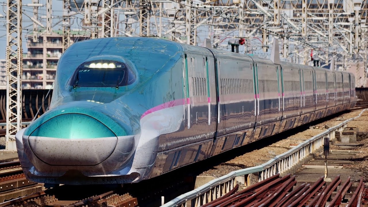 【試運転】E5系 U51編成 回送 @大宮駅 - YouTube