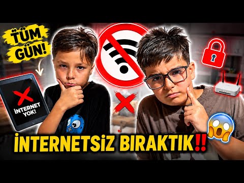 DEVRAN İLE ONUR’u TÜM GÜN İNTERNETSİZ BIRAKTIK !!