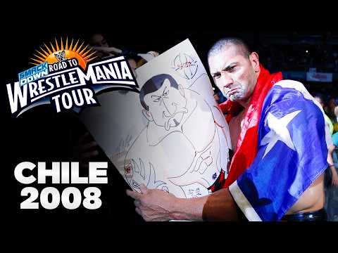La PRIMERA VEZ de WWE en CHILE en el 2008...