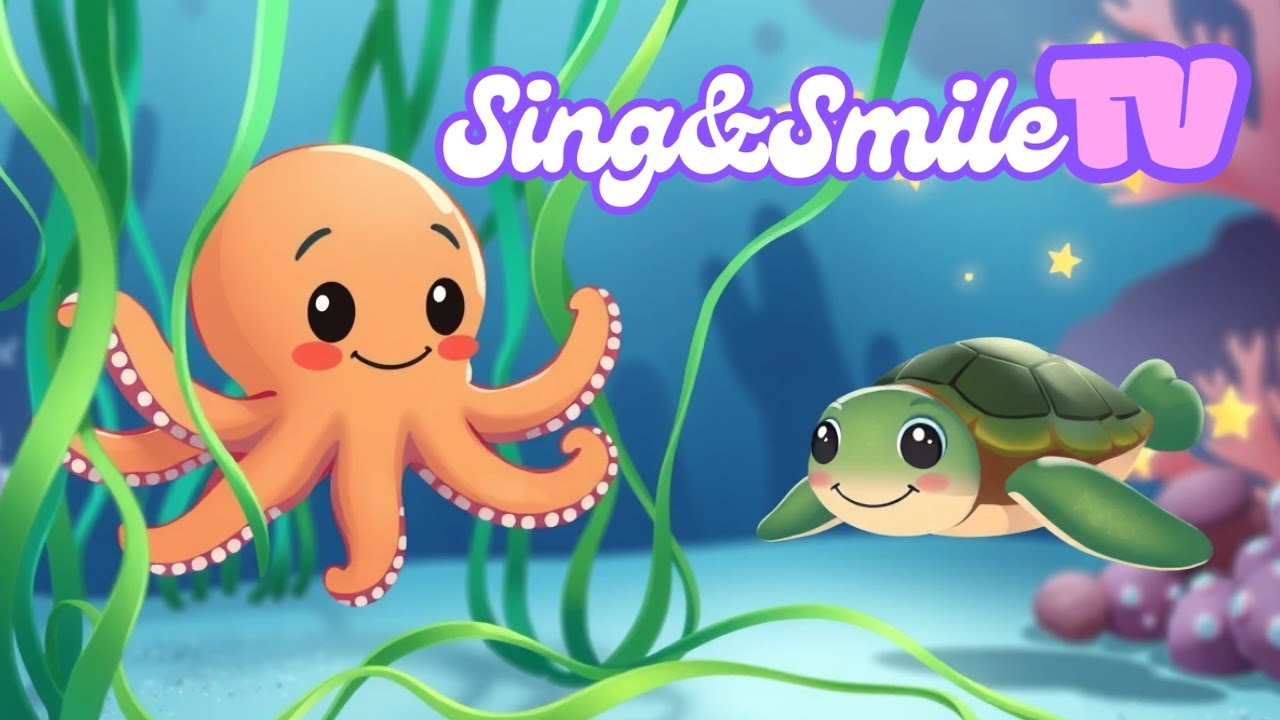🎶 Dive Into Fun! Ocean Friends Sing Along 🐬 - Magical Underwater ...