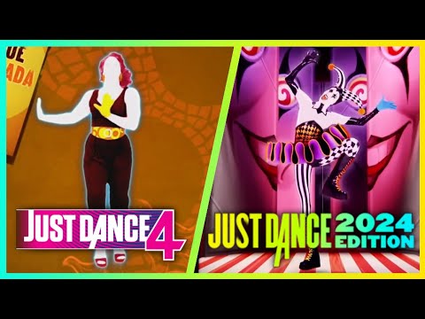 BRAZILIAN SONGS | EVOLUTION IN JUST DANCE (JD4 - JD24) - YouTube
