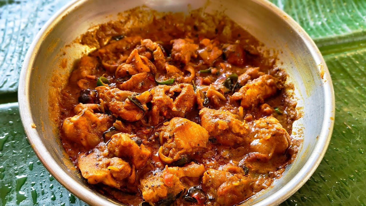 சிக்கன் கிரேவி அசத்தலான சுவையில் செய்வது எப்படி | dry chicken recipes ...