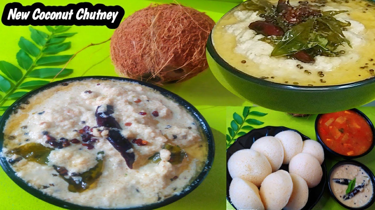 Coconut chutney |New coconut chutney| Nariyal ki chutney|Nariyal ki ...