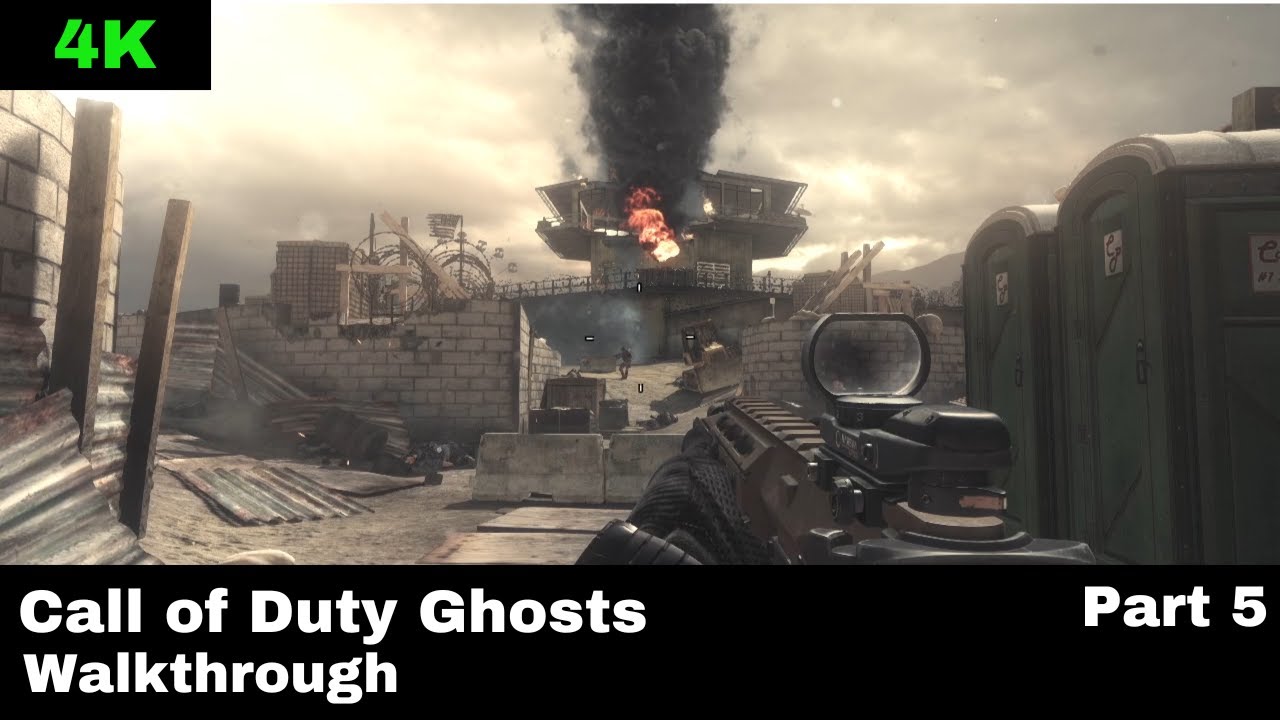 Call of Duty Ghosts Walkthrough Part 5 - (Xbox Series X) HD 4K60FPS (No ...