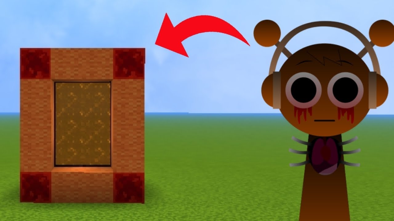 CARA MEMBUAT PORTAL OREN PHASE 2 SPRUNKI - MINECRAFT - YouTube